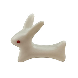 Set of 15 Handmade Ceramic Animal Pattern Chopstick Rest Stand Panda Cat Elephant Rabbit For Knife Fork Spoon Chopstick Tableware Kids Toy Ornament Decoration