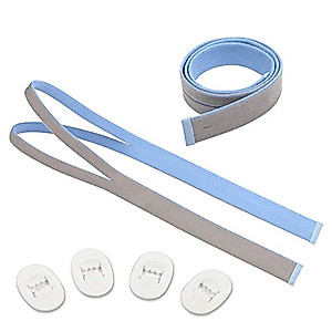 Replacement Headgear for The ResMed Airfit P10 Nasal Pillow CPAP Mask. (2 Pack) Includes Free 4 Replacement Adjustment Clips.