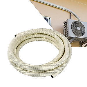 Mxclimate Air Conditioner Drain Hose 20 Ft for Ductless Mini Split AC Heat Pump Systems,UV Resistant & Flexible