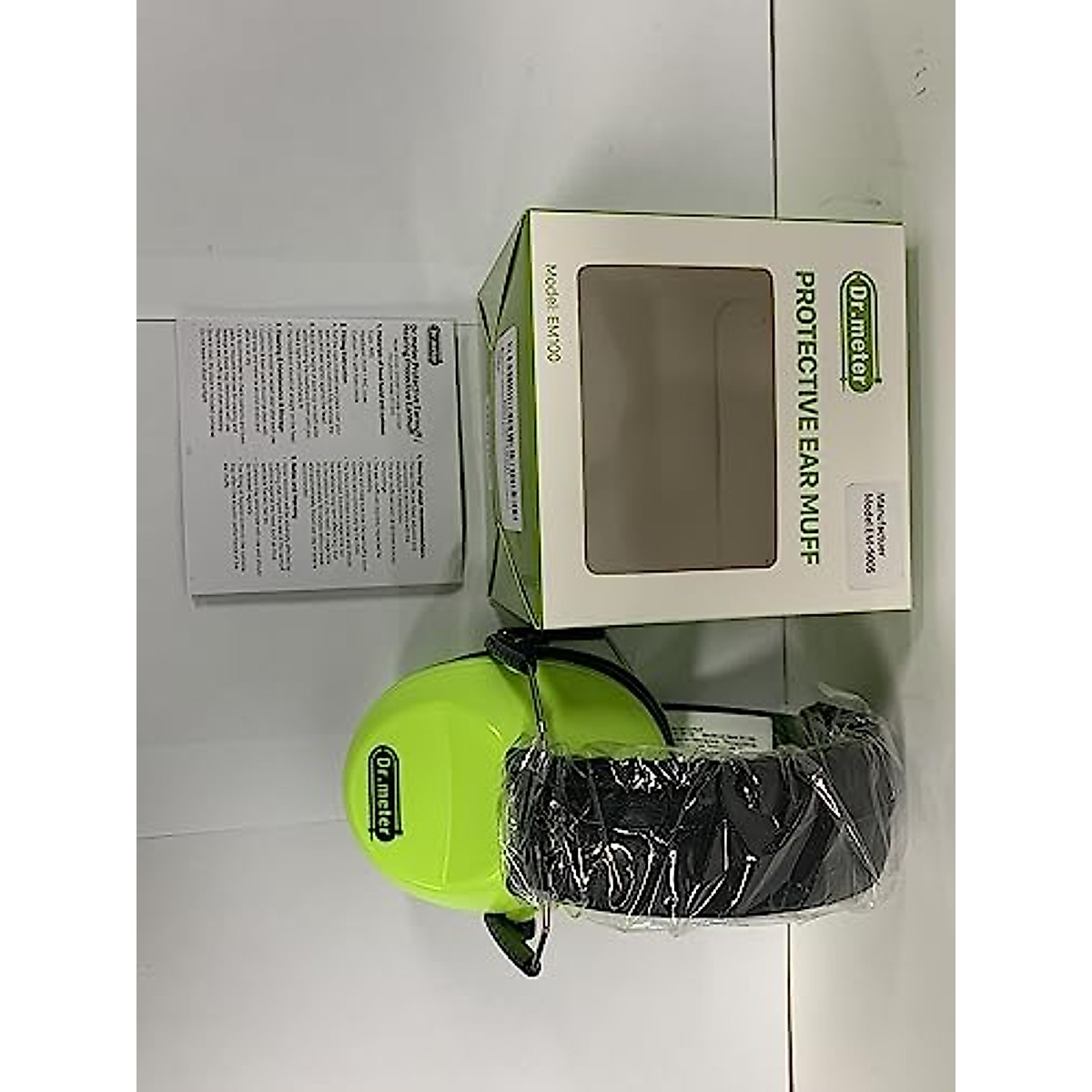 Ear Muffs for Noise Reduction: Dr.meter 27NRR Noise Cancelling Headphones for Kids with Adjustable Head Band, EM100 Hearing Protection Earmuffs for Football Game, Concerts, Air Shows, Fireworks