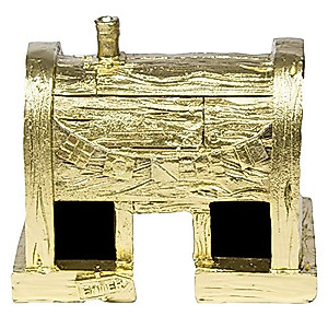 Penn-Plax Officially Licensed Spongebob Squarepants Krusty Krab Golden Edition Aquarium Ornament