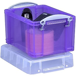 Really Useful Box 3 Litre Transparent Purple