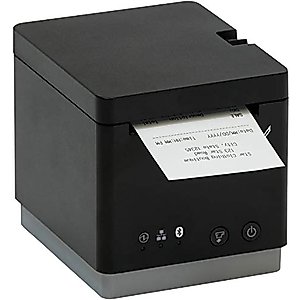 Star Micronics mC-Print2 MCP21LB 2 inch Thermal POS Receipt Printer with CloudPRNT, Black - USB-B, Ethernet, Bluetooth, USB Host, Lightning - 203 dpi, 250mm/sec, Auto Cutter, Monochrome - YKGAV