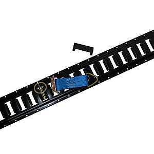 32pc E Track Kit f Enclosed Trailer Tie Down Cargo Van ATV UTV Quad Toy Hauler