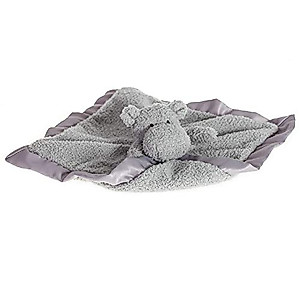Apricot Lamb Stuffed Animals Hippo Security Blanket Infant Nursery Character Blanket Luxury Snuggler Plush Baby Lovey(Hippo, 13 Inches)