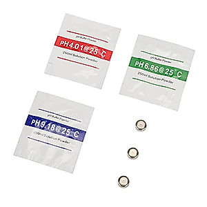 Water Quality Tester, Temp PH Meter ABS Backlight Portable Auto Calibration for Planting