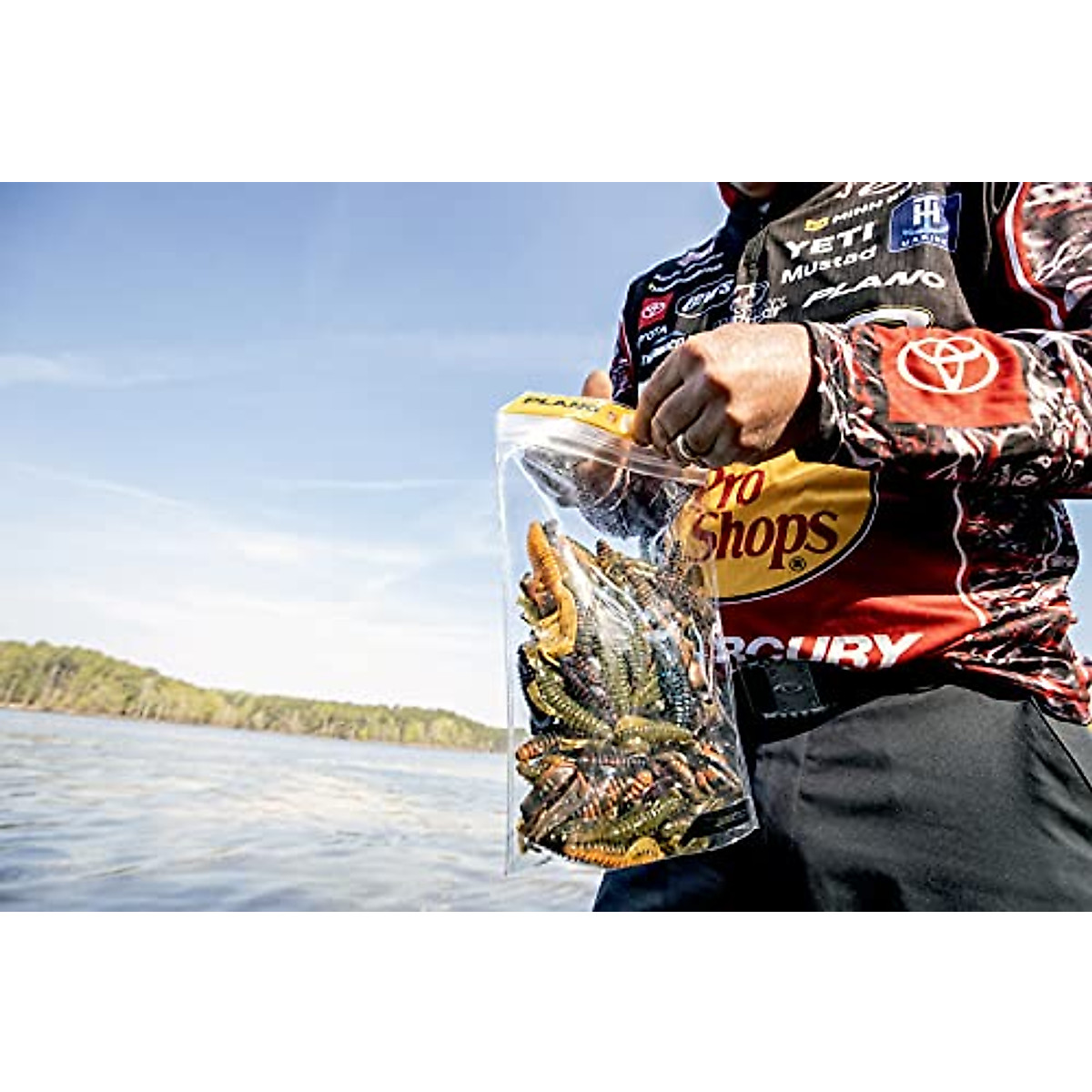 Plano StowAll Series 3600 Waterproof Storage Bag, 7.25”L x 11”H, Transparent, TPU Plastic Bags for Soft Baits & Fishing Tools, Water-Resistant Storage Bags