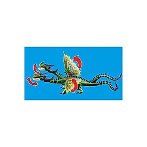 Playmobil Dragon Racing: Ruffnut and Tuffnut with Barf and Belch