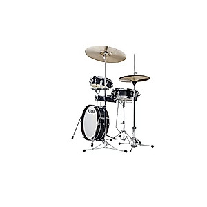 Tama Club-JAM Pancake LJK48P 4-piece Shell Pack with Snare Drum - Hairline Black