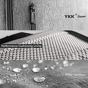 tomtoc Protective Laptop Shoulder Bag for 15.6 Inch Universal HP Dell Acer ASUS Lenovo Laptop Chromebook Ultrabook, Multi-Functional Business Laptop Briefcase for 15 16 In MacBook Air/Pro M4/M3/M2/M1