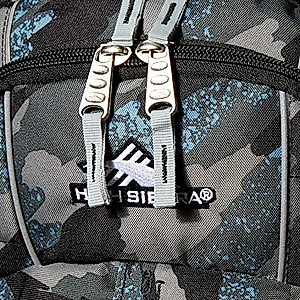 High Sierra Swerve Laptop Backpack, Graffiti/Black/Ash, One Size