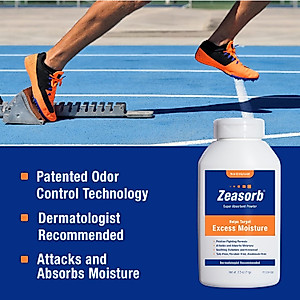 Zeasorb Super Absorbent Powder 2.50 oz (Pack of 10)