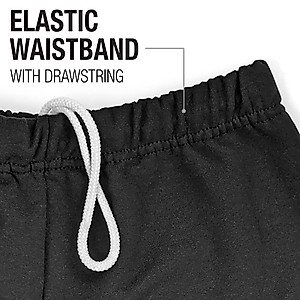 LOGOVISION Emporia State University School Logo Mens Jogger Sweatpants, Black, Large