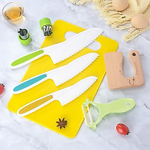 Ensiven, Ensiven Kid Safe Kitchen Set, Kid-Safe Kitchen Set, Ensiven Kitchen Set, Toddler Safe Kitchen Set for Real Cooking (17 Piece Set)