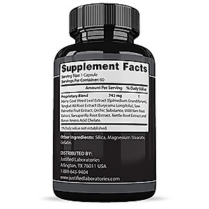 (5 Pack) Quick Flow Male Max Strength 742MG All Natural Advanced Men's Heath Formula 300 Capsules