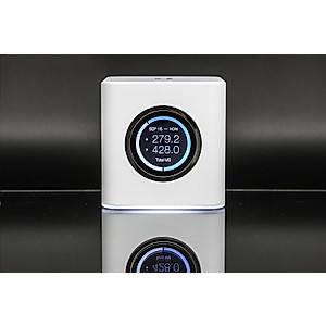 Ubiquiti Labs AmpliFi HD WiFi Router, Home Wireless Internet Coverage, HD WiFi Router with Touchscreen Display, 4 Gigabit Ethernet, 1 WAN Port, Ethernet Cable, Expandable Mesh System (Renewed)