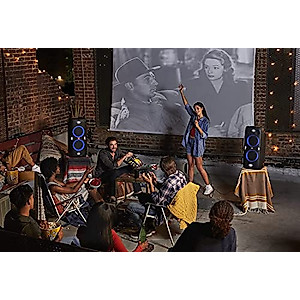 JBL Partybox 310 - Portable Party Speaker with Long Lasting Battery, Powerful JBL Sound and Exciting Light Show,Black