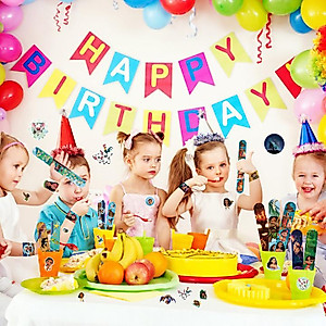 86 PCS Moana Party Favors, Moana Slap Bracelet and Stickers for Kids Moana Themed Birthday Party Baby Shower Decorations