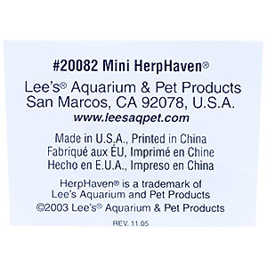 Lees Aquarium Herphaven Rectangle Reptile Carrier