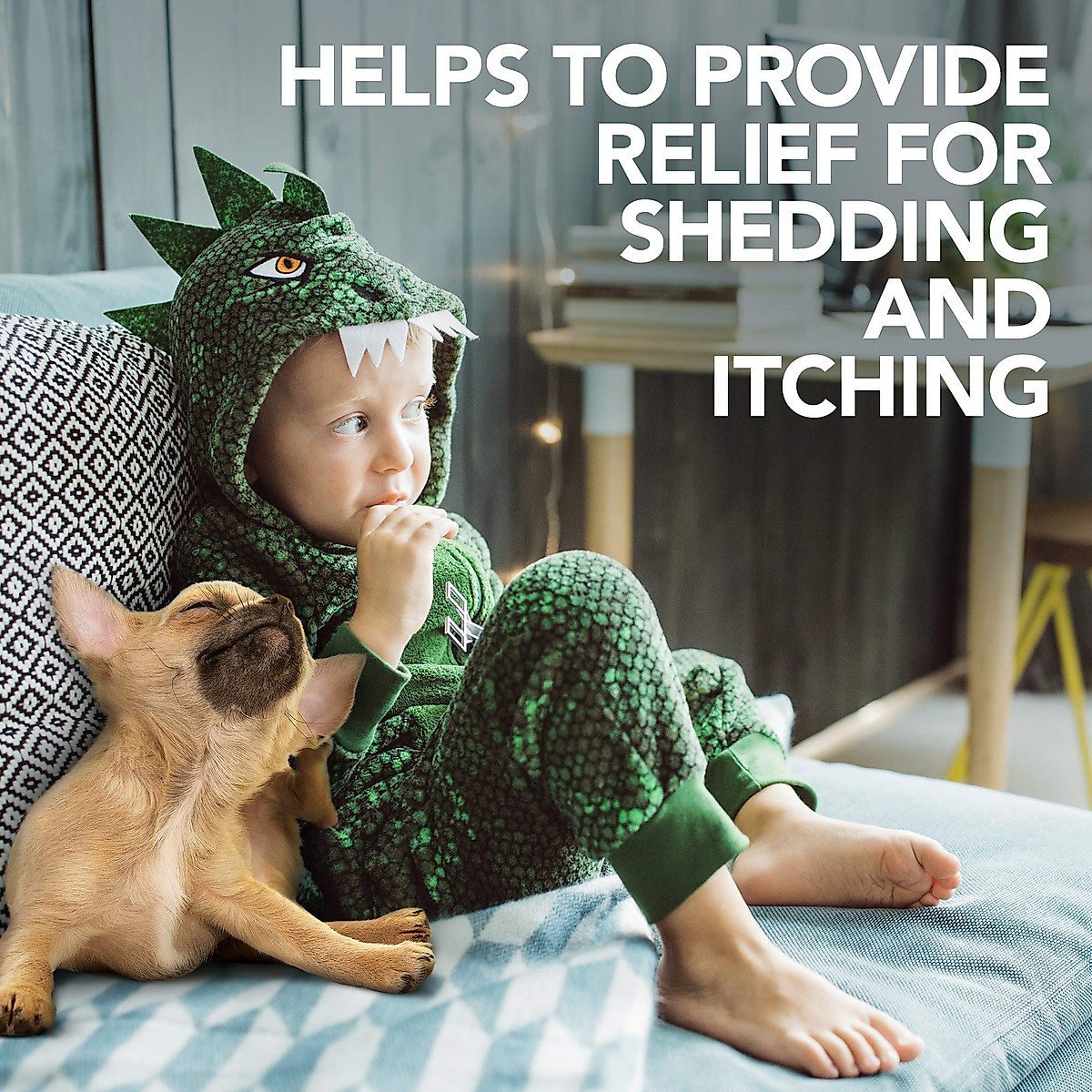 Vet's Best Healthy Coat Shed & Itch Relief Dog Supplements & Aches + Pains Dog Supplement - Vet Formulated for Dog Occasional Discomfort and Hip and Joint Support - 150 Count (Pack of 1)