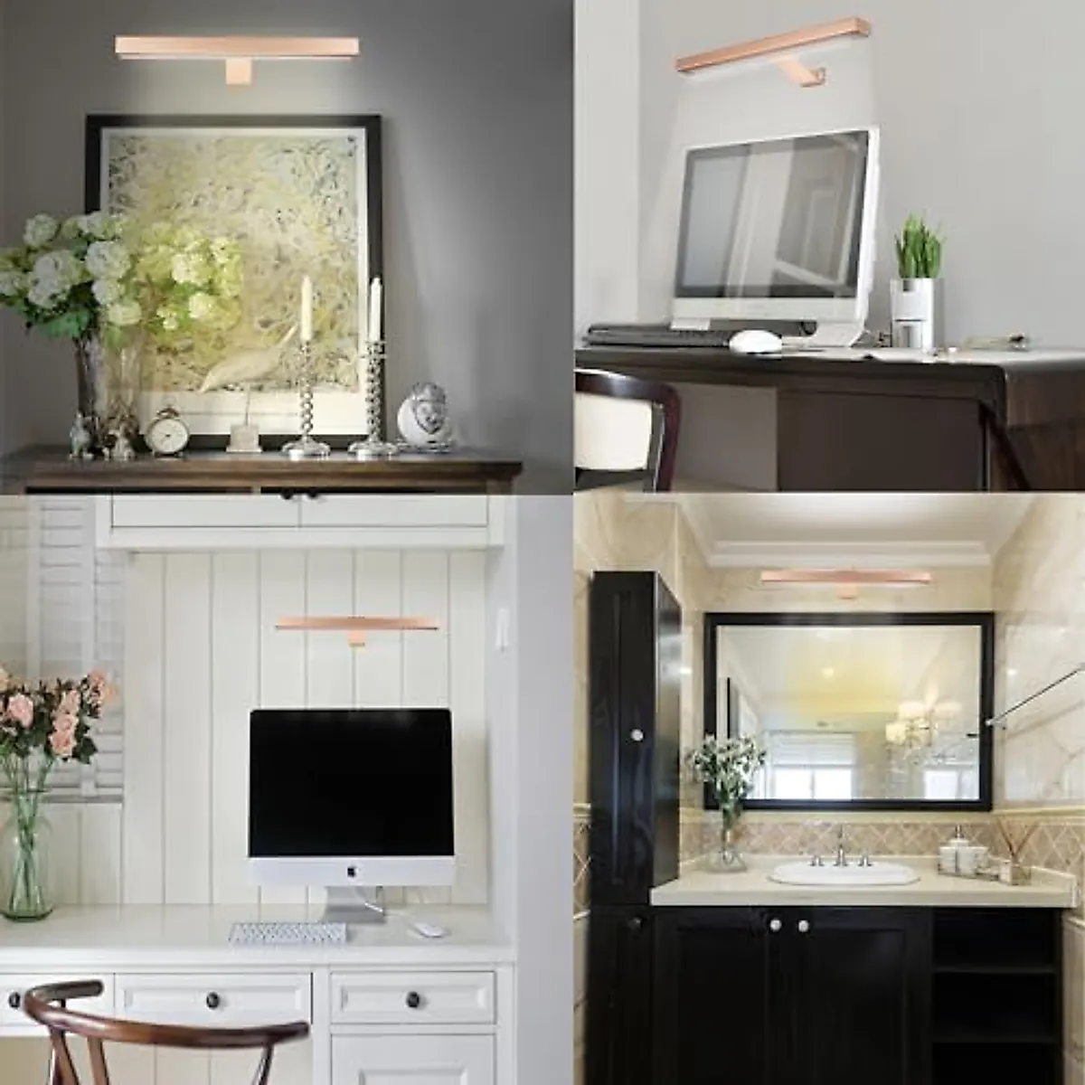 MIOBLUE Wireless Picture Lights with Remote, Recgargeable Battery Painting Light Display Lamp with 3 Lighting Modes, Dimmable Dartboard Light with Timer for Frame Portrait Art, Metal Body