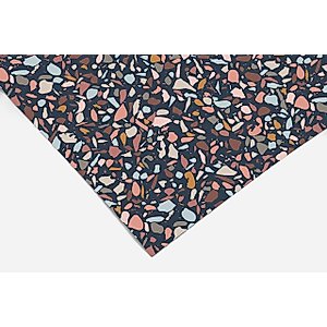 Terrazzo Contact Paper | Shelf Liner | Drawer Liner | Peel and Stick Paper 113 12in x 96in (8ft)