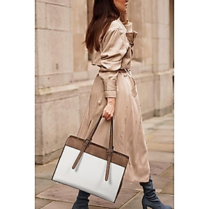 CLUCI Small Sling Bag Bundles with Laptop Tote Bag for women