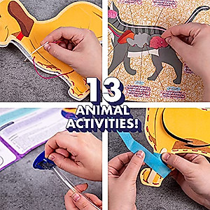 The Young Scientists Club Future Veterinarian Career Kit, 10+ Activities, Includes Interactive Learning Guide, Foam Dog, & Secret Message Viewers, Animal Science Kits for Kids, Gifts, STEM Learning