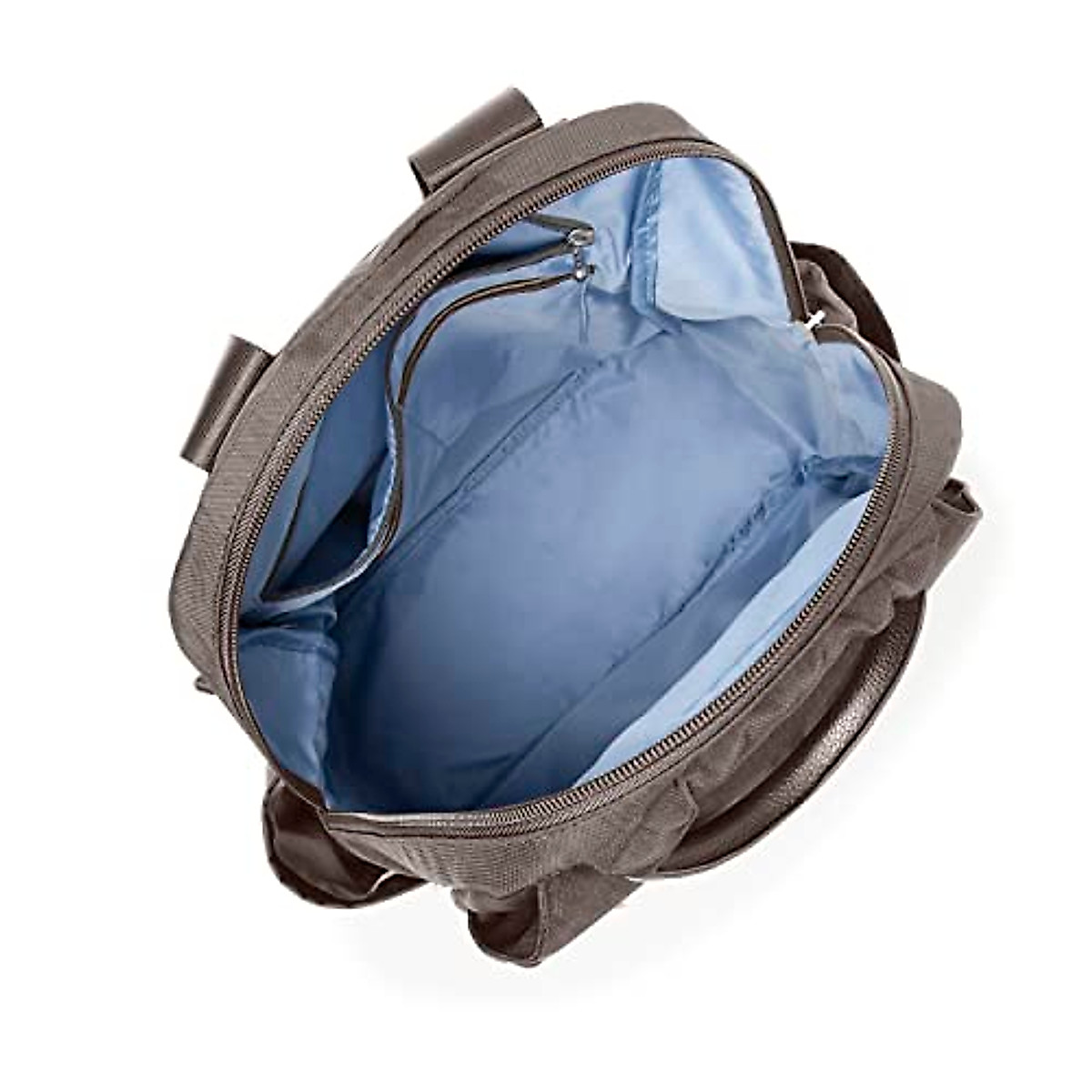 Baggallini womens New Classic Heritage With Rfid Phone Wristlet All Day Backpack, Sterling Shimmer, One Size US