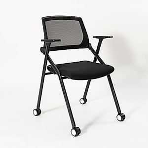VACYOVKE 20 Pack Folding Chair with 280lb. Capacity Portable Nesting Commercial Seat for School Events Office Picnic Kitchen Conference Waiting Training Room