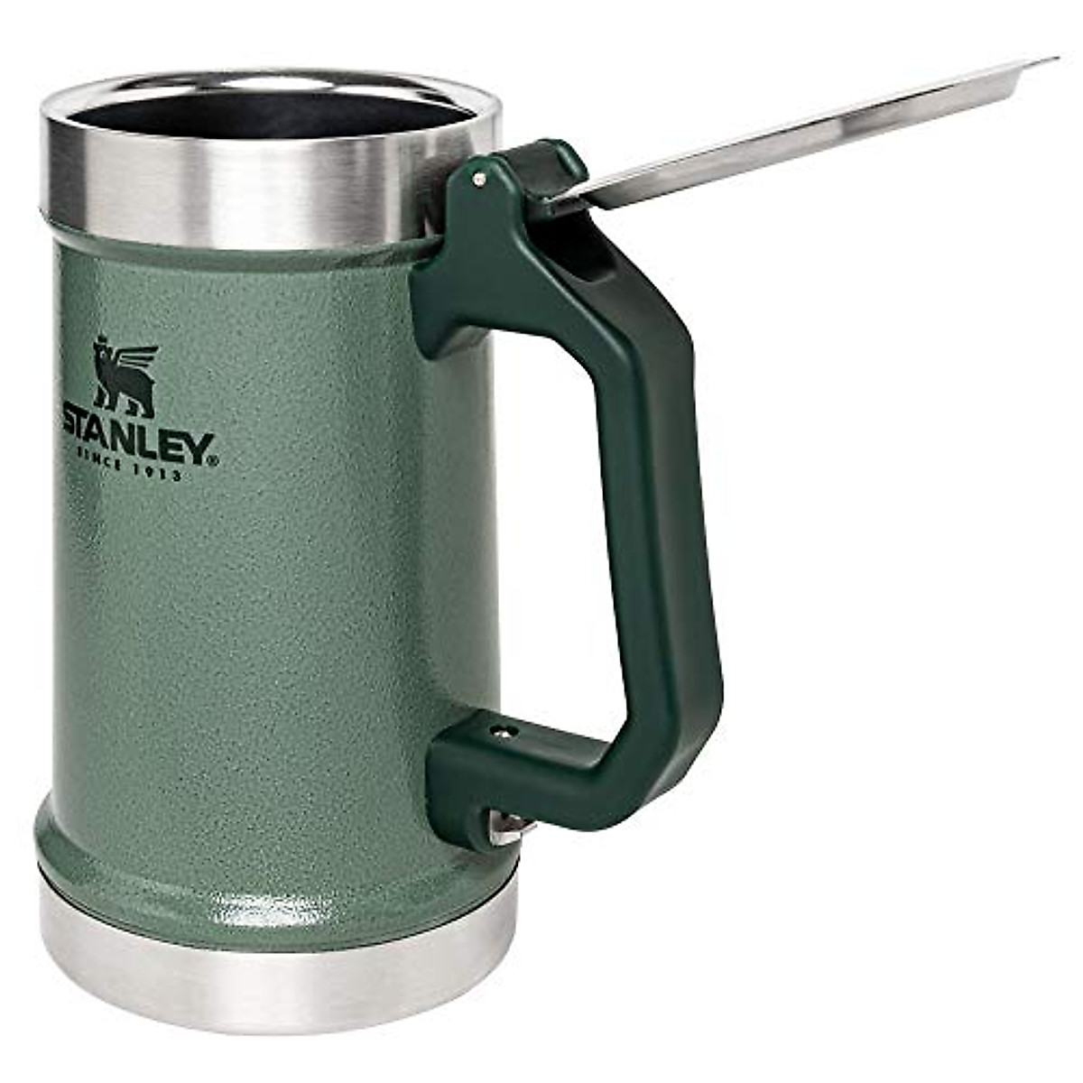 Stanley 10-09845-001 The Bottle Opener Beer Stein Hammertone Green 24OZ / .7L