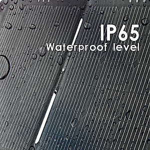 Green Power 100W Solar Panel Monocrystalline ETFE Cover Portable Foldable Solar Charger for Portable Power Station Generator USB QC 3.0, Typc C Output for Outdoor Camping Van RV Trip