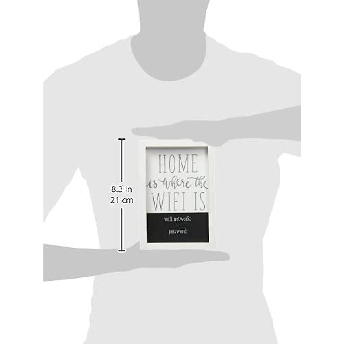 Mud Pie WiFi Home Decor Plaque