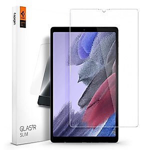Spigen Tempered Glass Screen Protector [GlasTR Slim] designed for Galaxy Tab A7 Lite