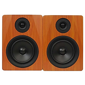 Rockville 5.25" 2-Way 250W Active/Powered USB Studio Monitor Speakers Pair (APM5C)
