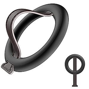SUPMEGA Magnetic Phone Grip for MagSafe, Magnetic Phone Ring Holder with Leather Finger Grip and Stand, only for iPhone 14 Pro Max, 14 Plus, 14 Pro, 14, 13 Pro Max, 13 Pro, 13, 12 Pro, 12