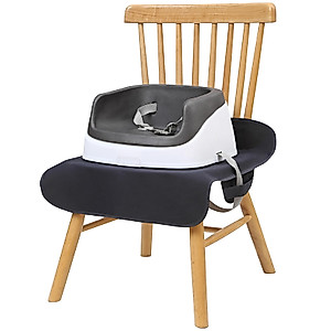 WOMUMON Extra Large Booster Chair Cover, Dining Chair Seat Protector Cover for Booster Seat, Non-Slip Backing, Waterproof, Oil-Proof and Stain-Proof, Easy to Wipe Clean
