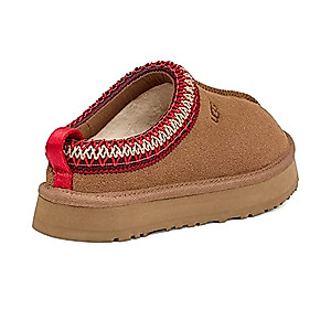 UGG K TAZZ Slipper, Chestnut, 1 US Unisex Little Kid