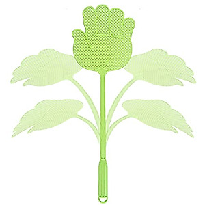 Dirza Fly Swatter - Funny Hand Shaped Fly Swatters -Durable - Colorful for Home/Indoor/Outdoor/Classroom/Office/Pack of 5