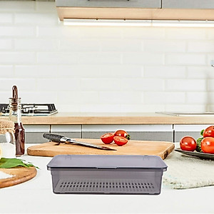 3pcs Plastic Cutlery Tray With Lid Utensil Storage Container Dinnerware Holder for Cutlery, Serving Spoons