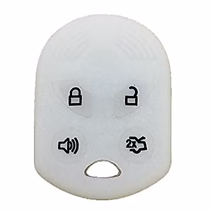 Rpkey Silicone Keyless Entry Remote Control Key Fob Cover Case protector Replacement Fit For Ford Lincoln Mercury OUCD6000022 164-R8046 164-R7040 CWTWB1U722 （Luminous）