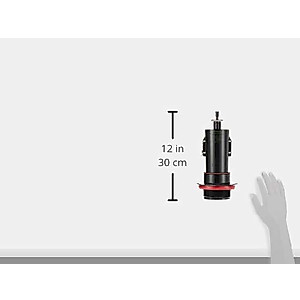 KOHLER GENUINE PART 1069722 3" Toilet Flush Valve Kit , Black