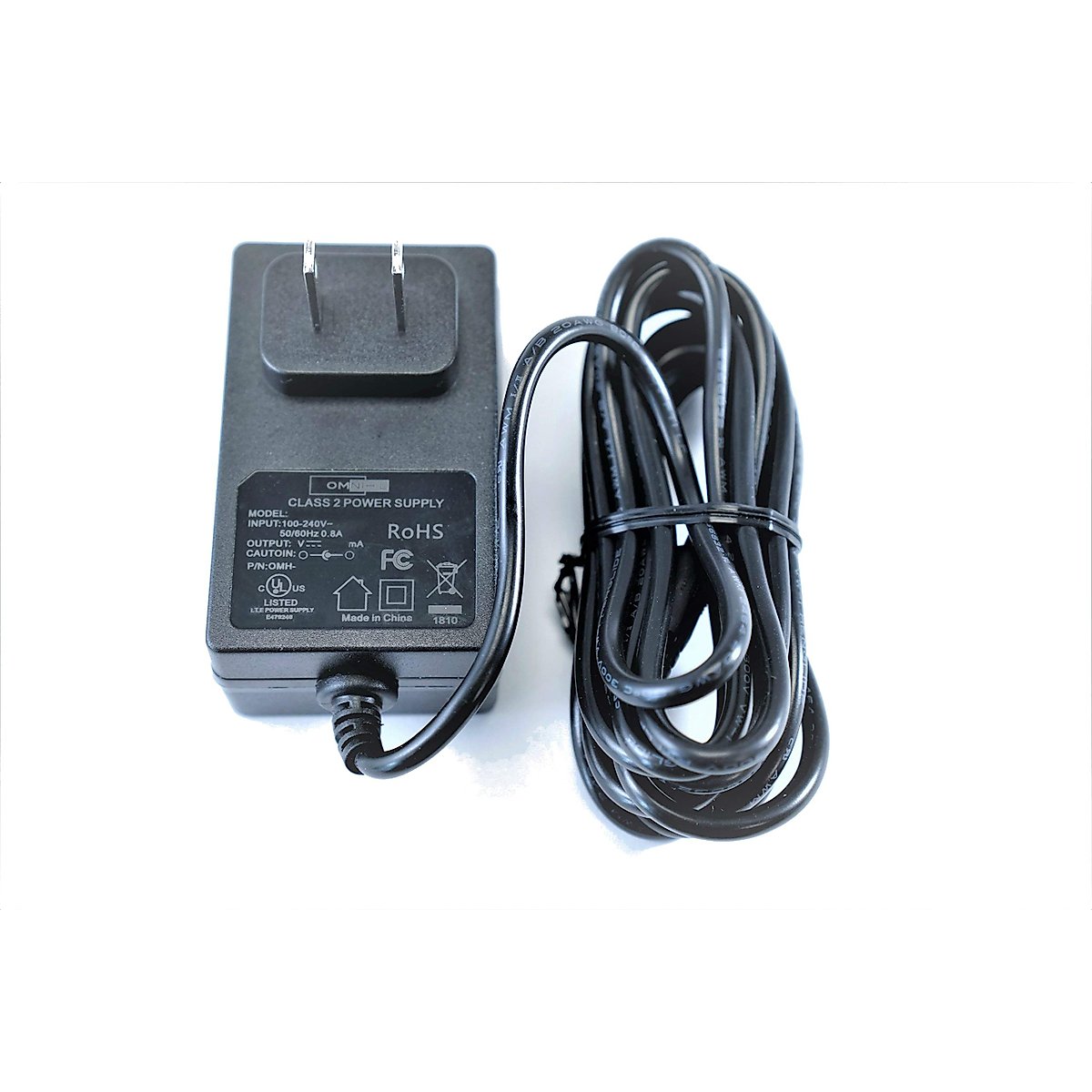 [UL Listed] OMNIHIL 8 Feet Long AC/DC Adapter Compatible with Native Instruments Traktor Kontrol S2 S4 DJ System