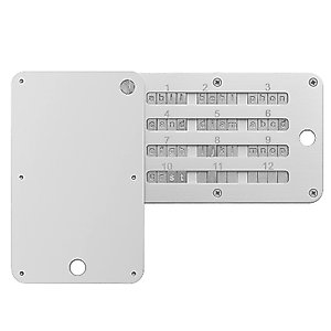 Crypto Wallet,Steel Bitcoin Wallet,Cryptocurrency Seed Backup Cold Storage,Cold Wallet for Crypto Seed Storage,Hardware Wallet,Compatible with KeepKey,Ledger, Trezor,Coldcard, Supports up to 24 Words