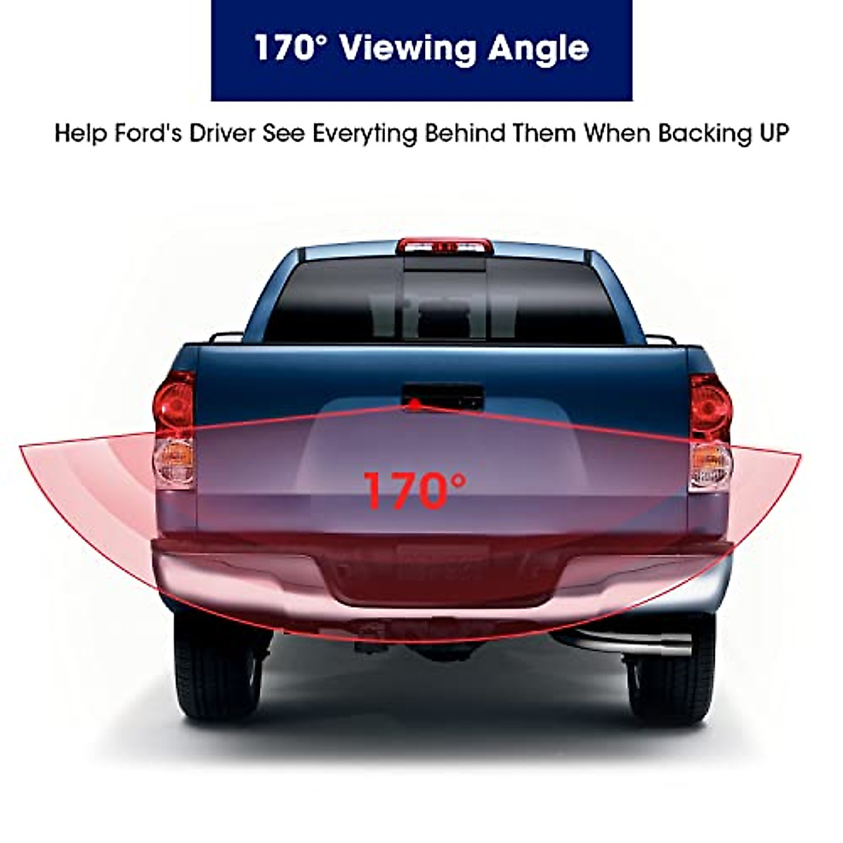 LEADSIGN Tailgate Replace Rear View Camera Tailgate Handle Backup Camera for Toyota Tundra(2007 2008 2009 2010 2011 2012 2013)