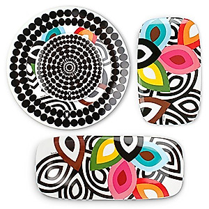 French Bull 13" Rectangular Platter - Melamine Platters and Serving Ware - Plate, Dish, Serving, Collection - Foli