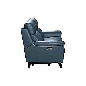 Barcalounger Kester Power Reclining Loveseat w/Power Head Rests, Masen Bluegray