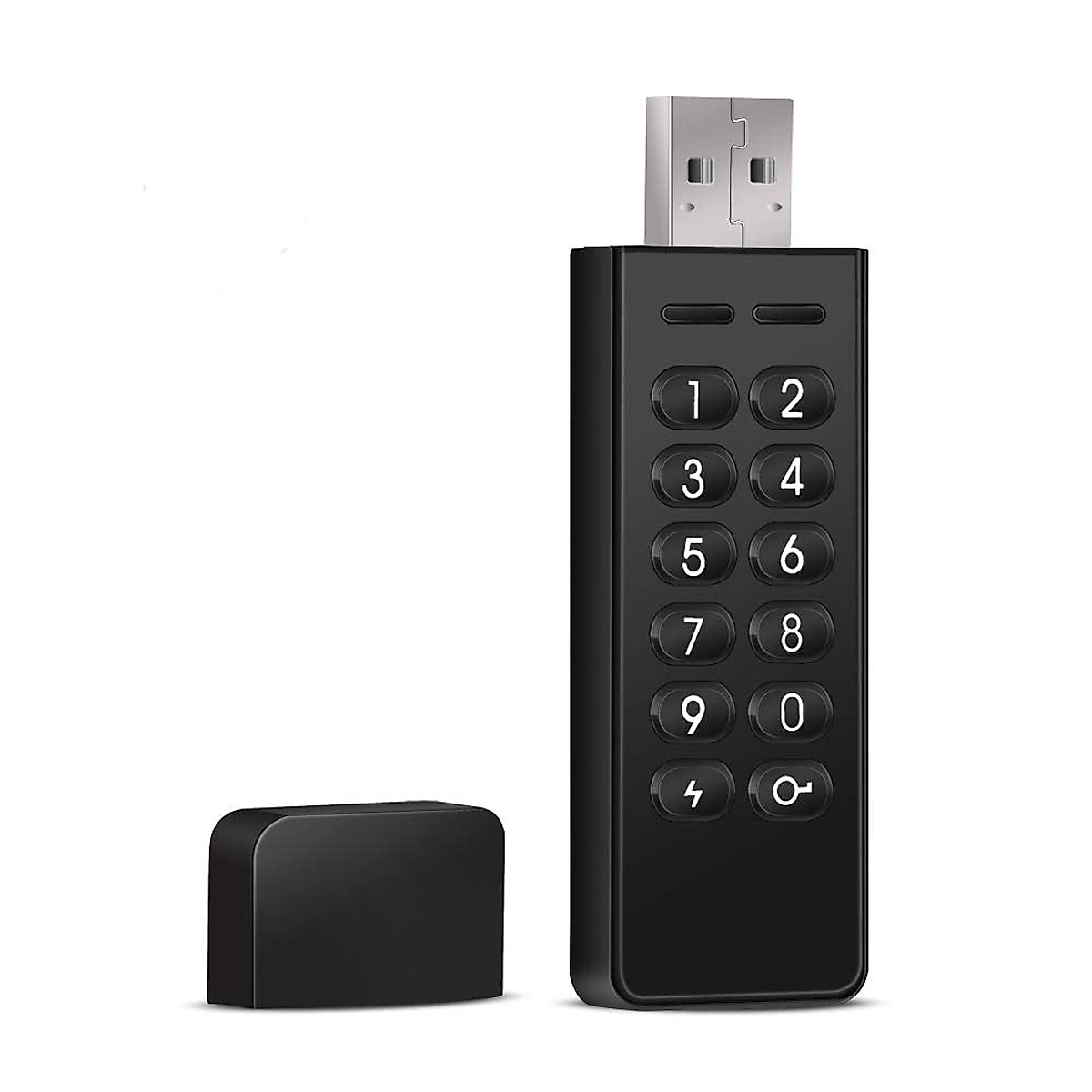 lepin 16GB Flash Drive Password Protected Hardware Encrypted USB Flash Drive Secure USB Drive Secret with Keypad U Disk Flash for Personal Data Security