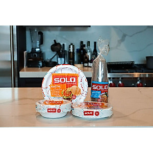 SOLO Cup Company Cup Any Day Paper Plates, 10 Inch, 220 Count