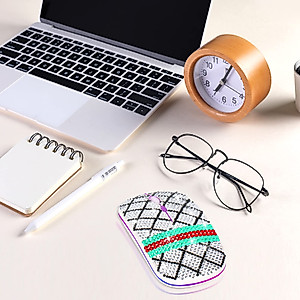 Wireless Mouse,Attoe 2.4GHz Bling Dazzling Ergonomic Portable Girls Mouse Silent 800/1200/1600 DPI USB Optic Mouse Convenient for PC Laptop Notebook Windows